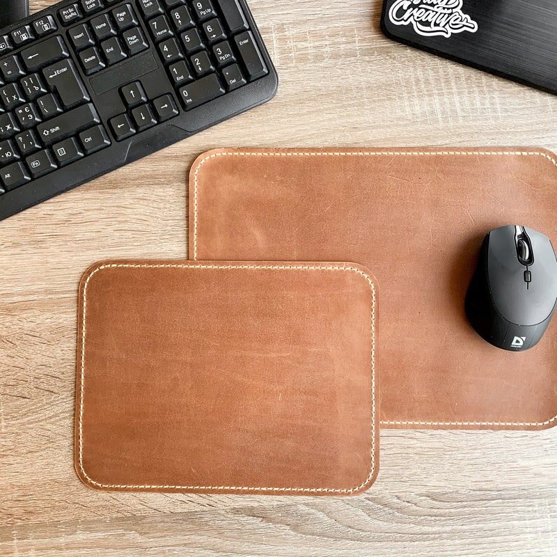 Leather Mouse Pad - Etsy
