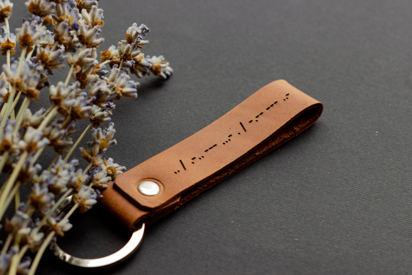 Morse Code Key Chain Custom Morse Code Morse Code Couple Key | Etsy