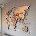 Led Wood World Map, Wood World Map Led, 3d Wooden Map Led, 3d Wooden ...