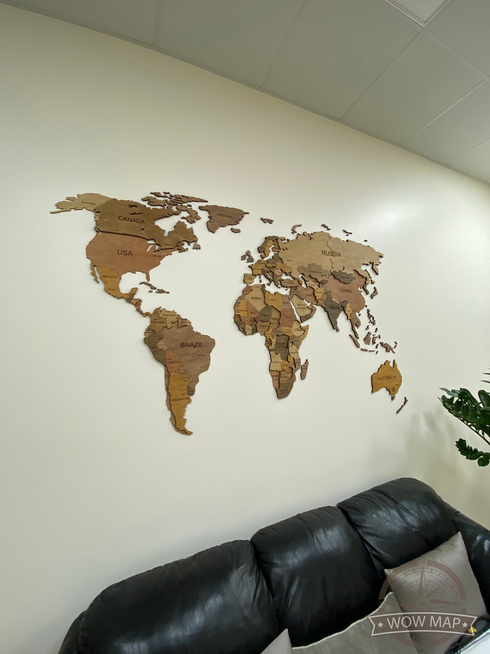 Travel Wooden Map Wall Map Wood 3D Wood World Map American - Etsy