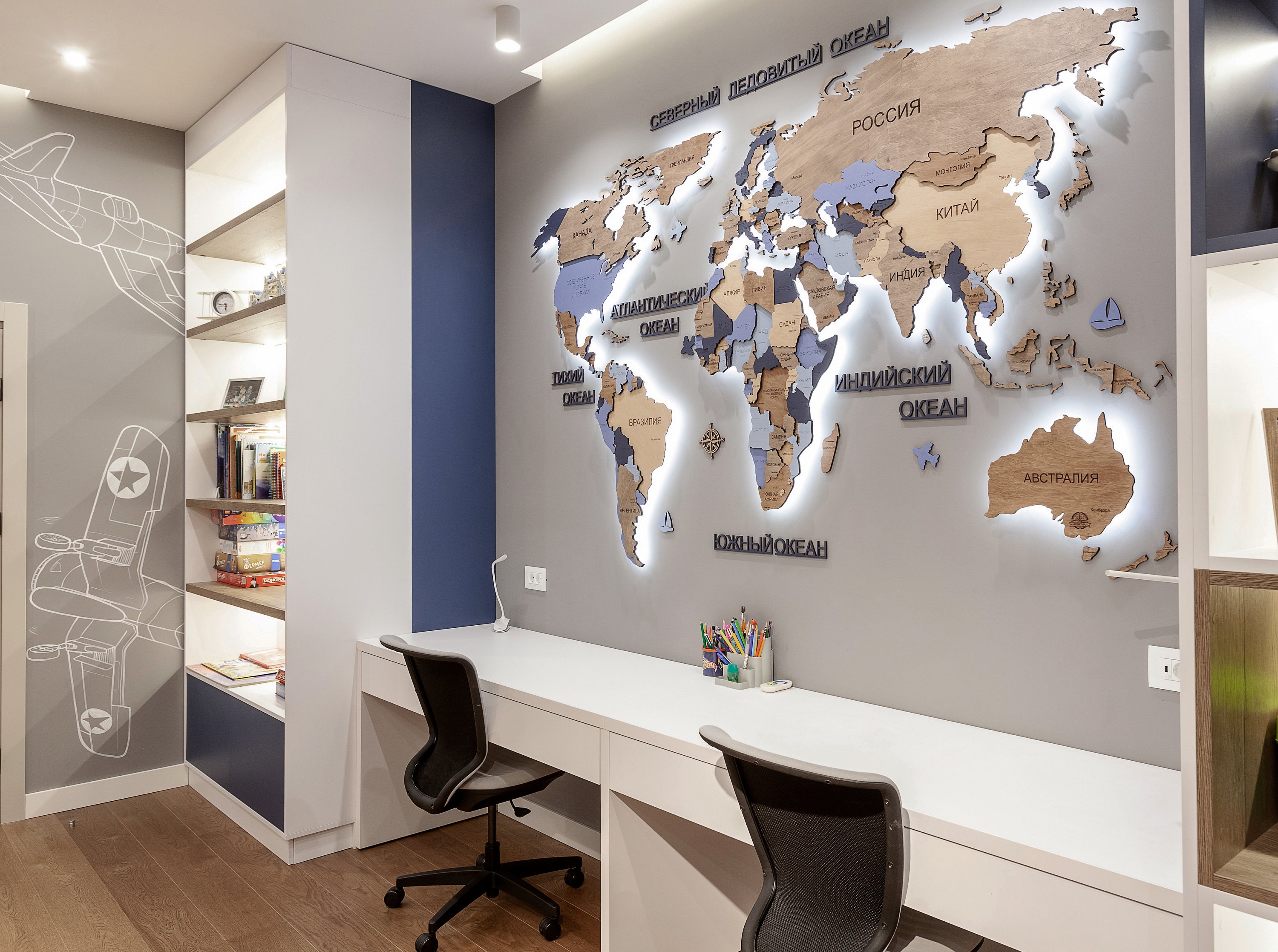 Custom Wood Maps, Wooden Map Studio, 3d Wood Maps Custom, Maple Wood ...