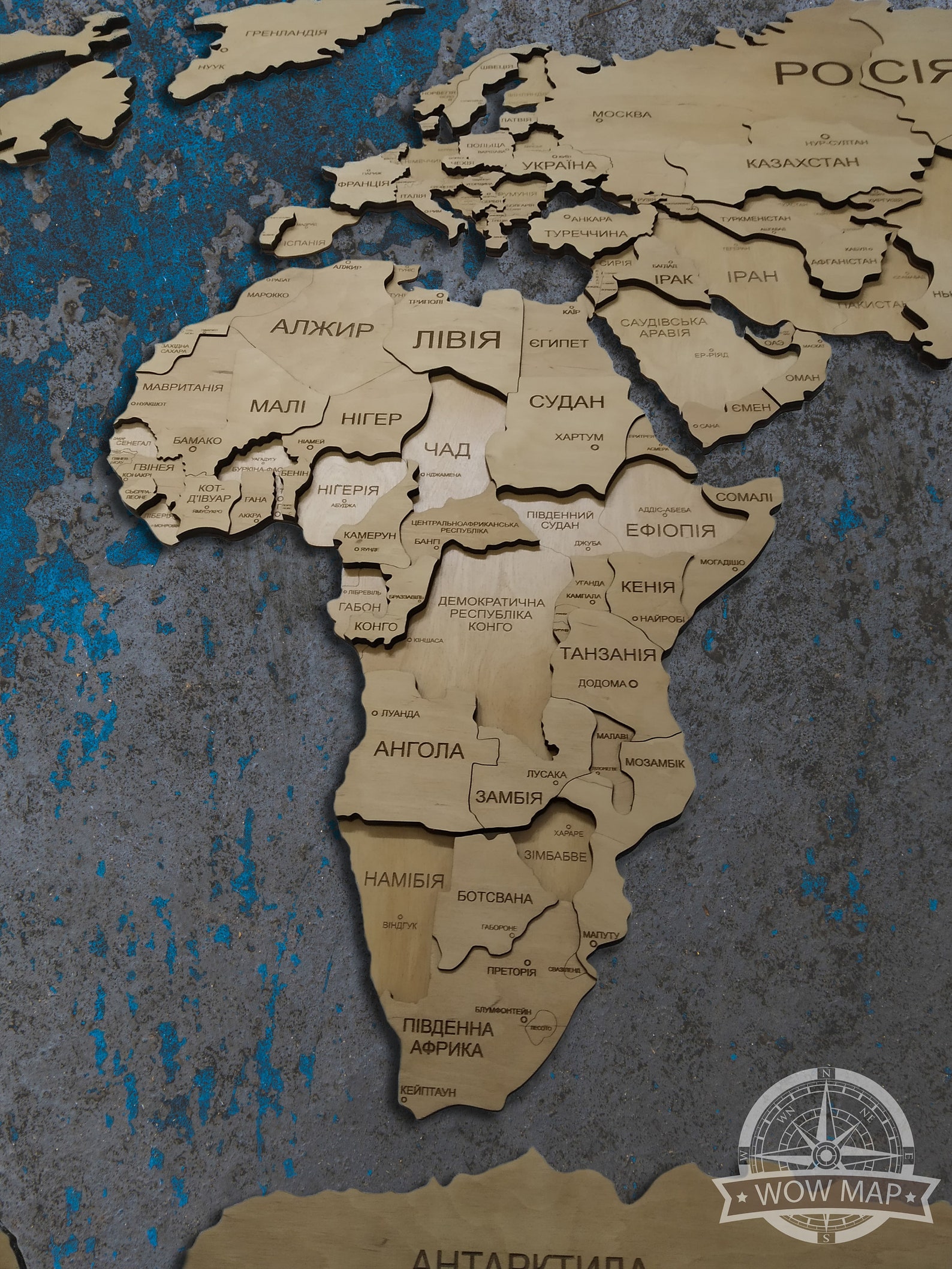 Custom Wood Maps, Maple Wood Map, 3d Wood Maps Custom, Wooden Map ...