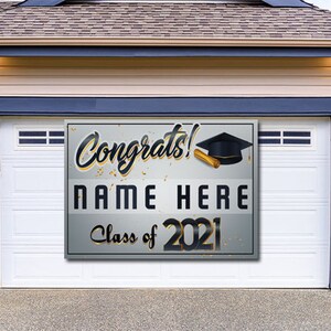 Graduation Banner 2022 Class of 2022 for High School College University ...