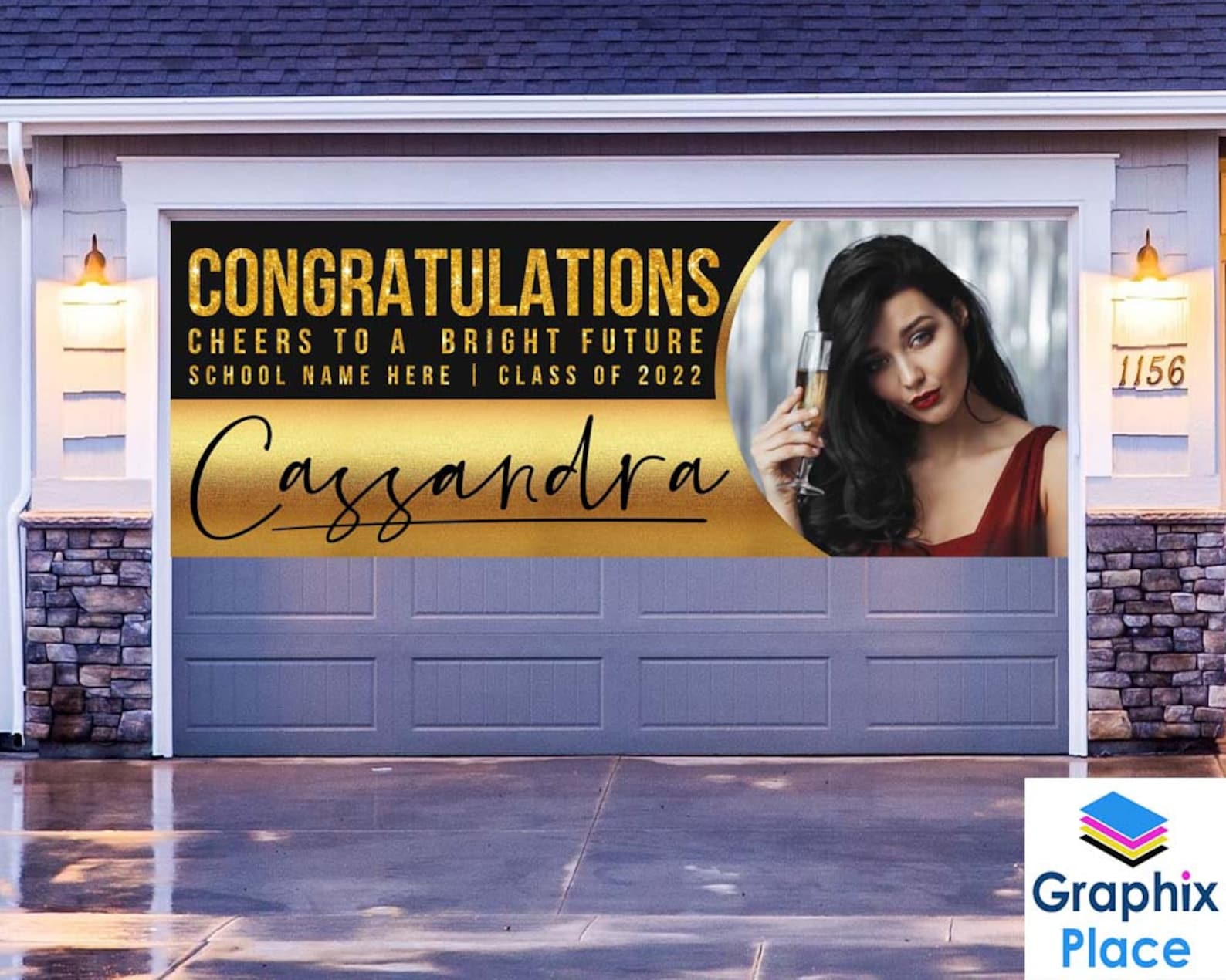 College Graduation Banner Graduation Party Décor Personalized | Etsy