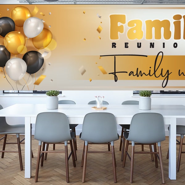 Reunion Banner - Etsy