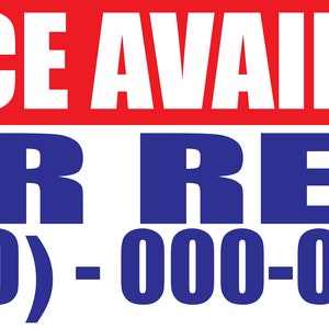 Space for Rent Space Available for Rent Banner, Advertising Business ...