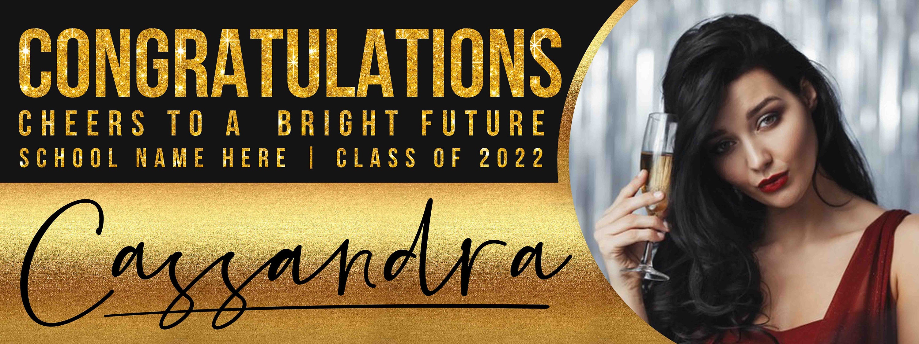 College Graduation Banner Graduation Party Décor Personalized - Etsy