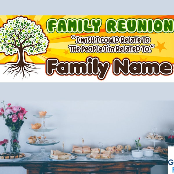Family Reunion Table Decorations - Etsy