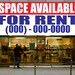 Space for Rent Space Available for Rent Banner, Advertising Business ...