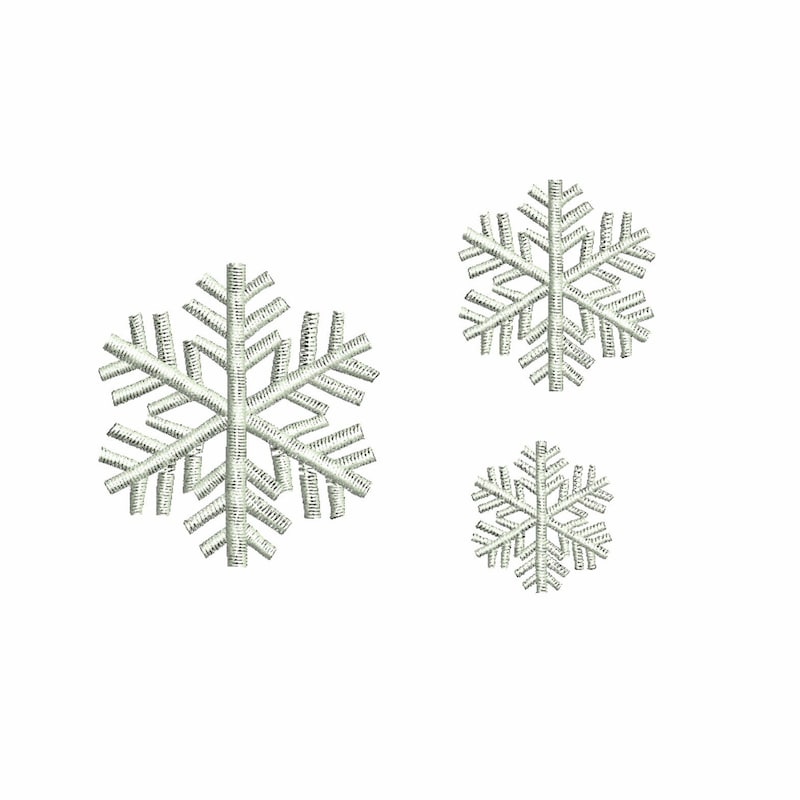 Snowflake Embroidery - Etsy