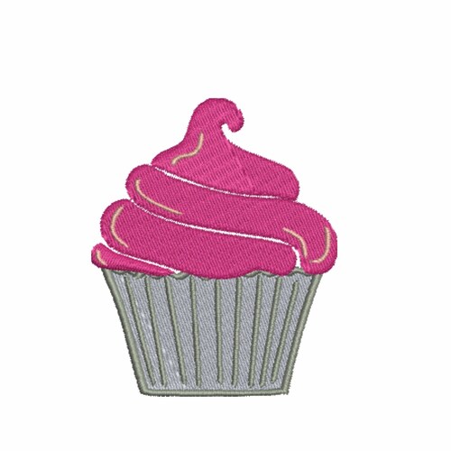 Cupcake Machine Embroidery Design Dessert Embroidery Cake - Etsy