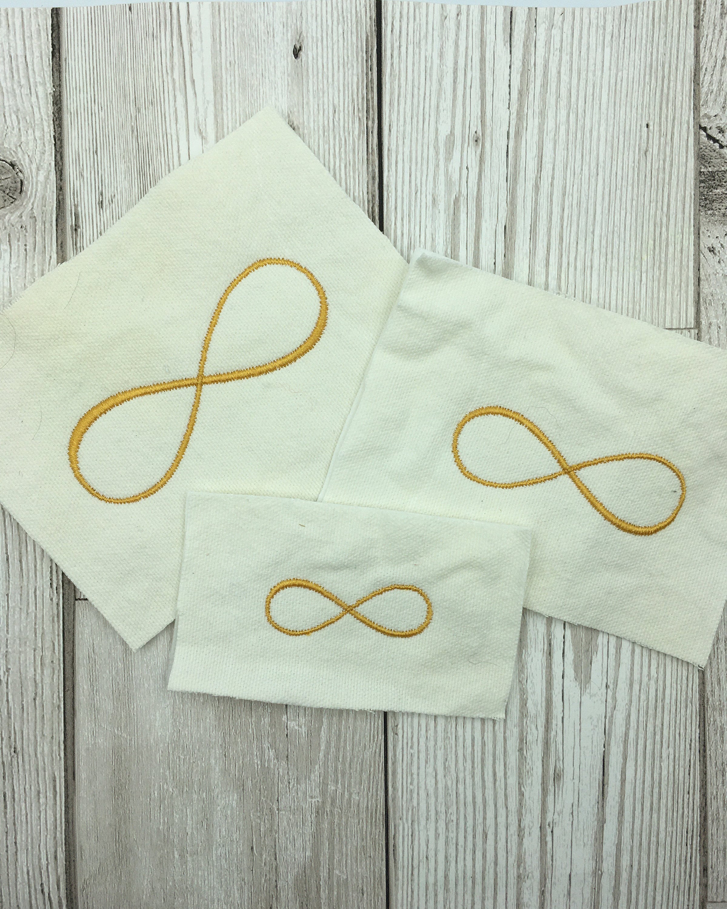 Infinity Machine Embroidery Designs. Three Sizes - Etsy UK