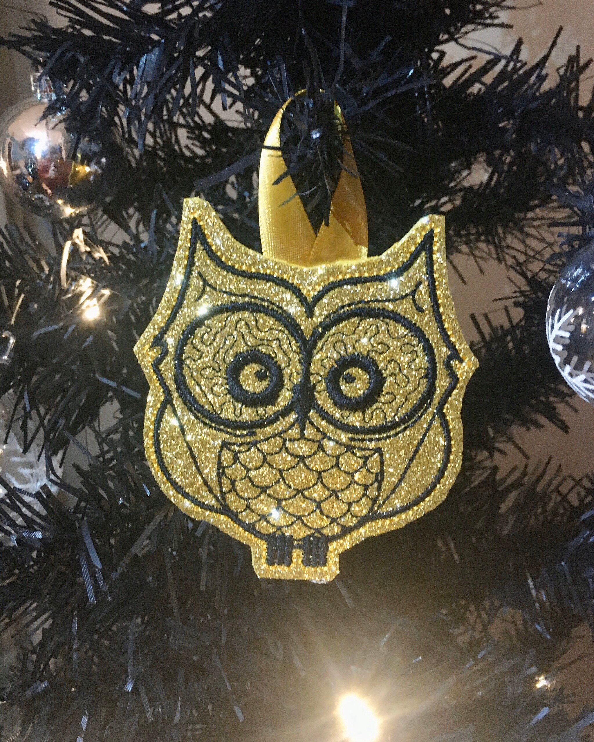 In the hoop Owl embroidery design | Etsy