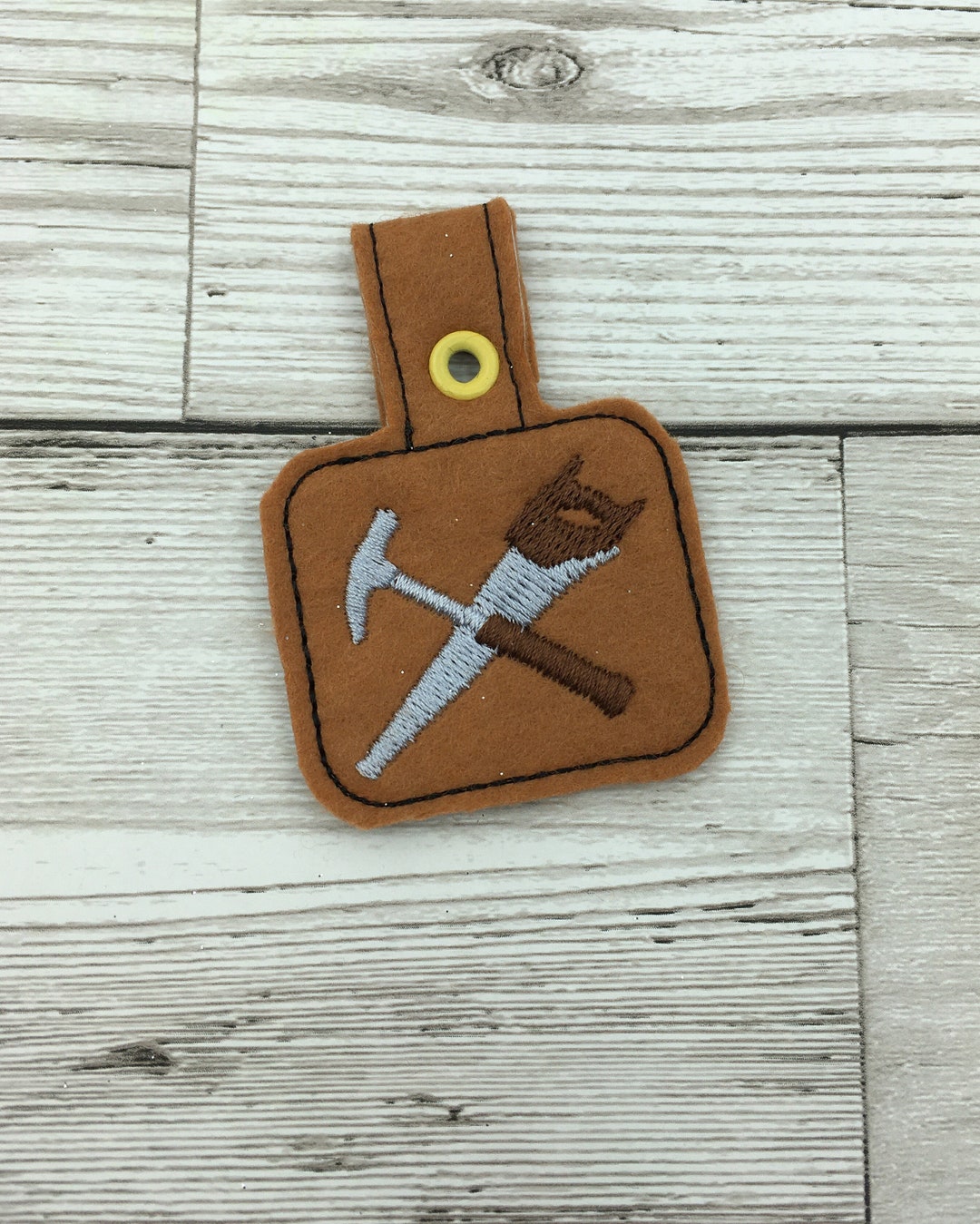 Tools Key Fob Embroidery Design (digital Download) - Etsy