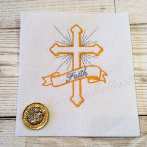 Faith Embroidery Design - Etsy