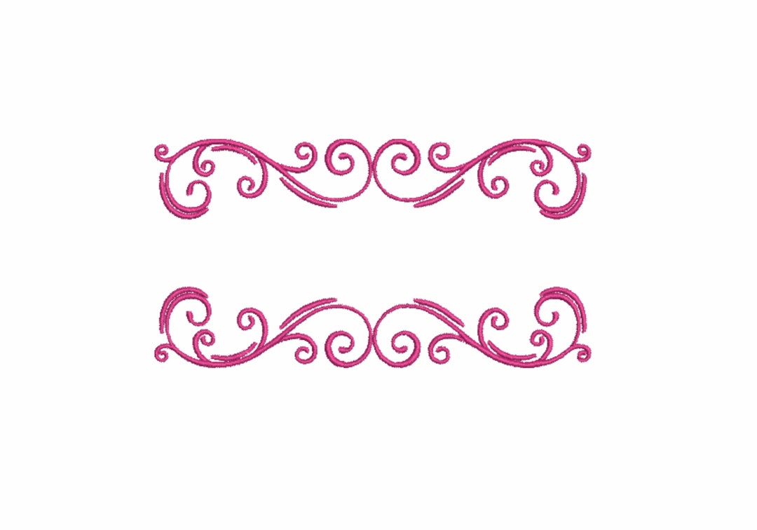 Split Frame Machine Embroidery Design. - Etsy