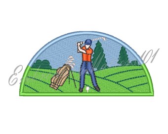 Golf Club Machine Embroidery Design, Golf Embroidery Designs Golf Tee ...