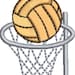 Netball Embroidery Design - Etsy