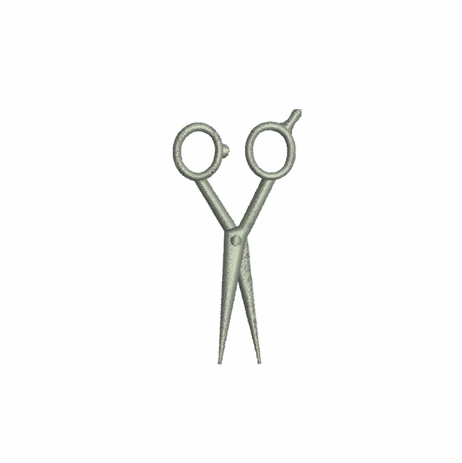 Scissors Machine Embroidery Design | Etsy
