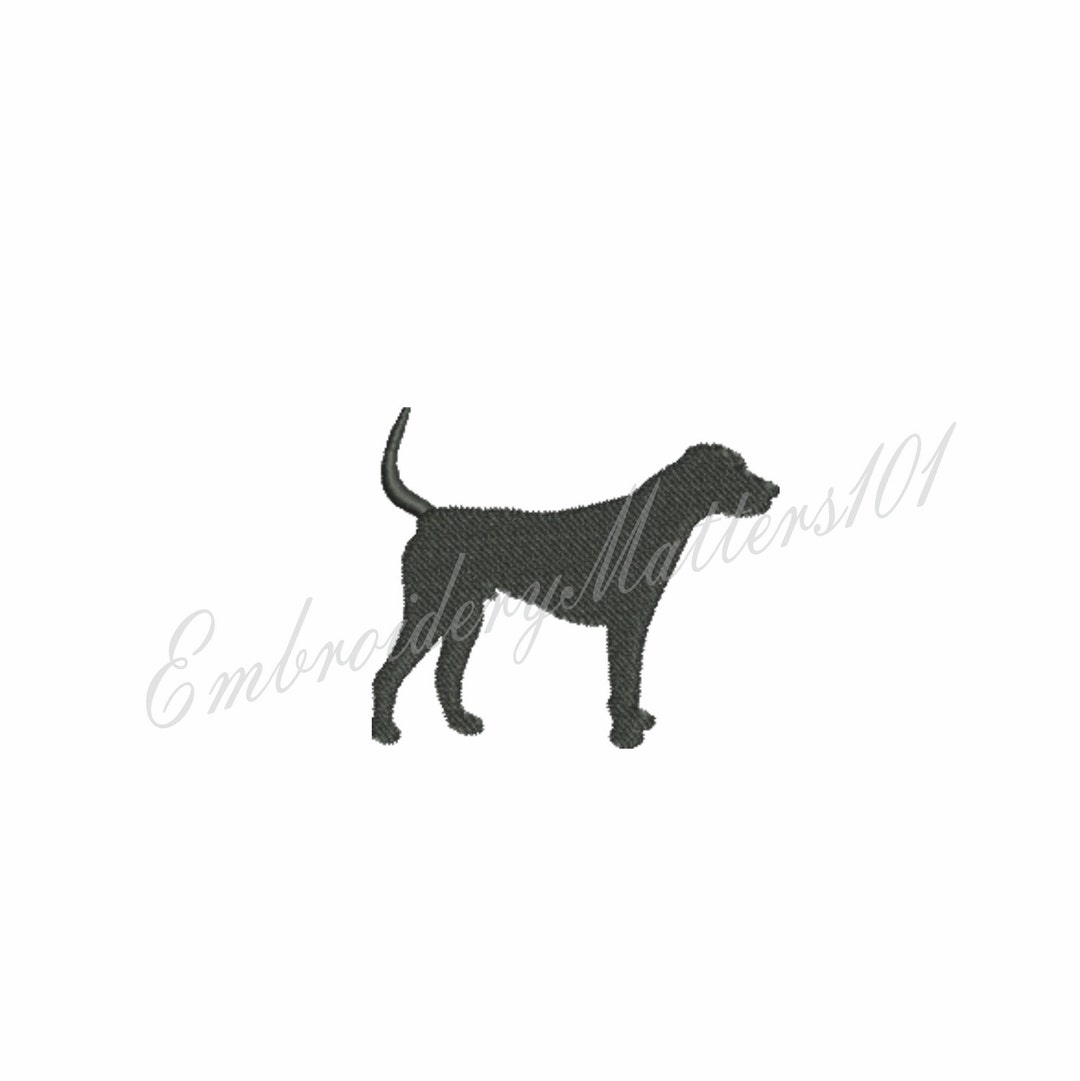 Small Dog Embroidery Design - Etsy