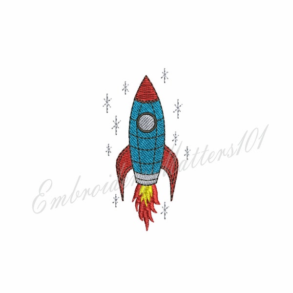 Rockets Embroidery - Etsy