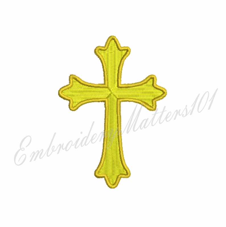 Small Cross Embroidery Design. - Etsy