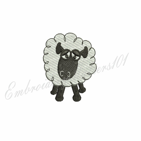 Sheep Embroidery - Etsy