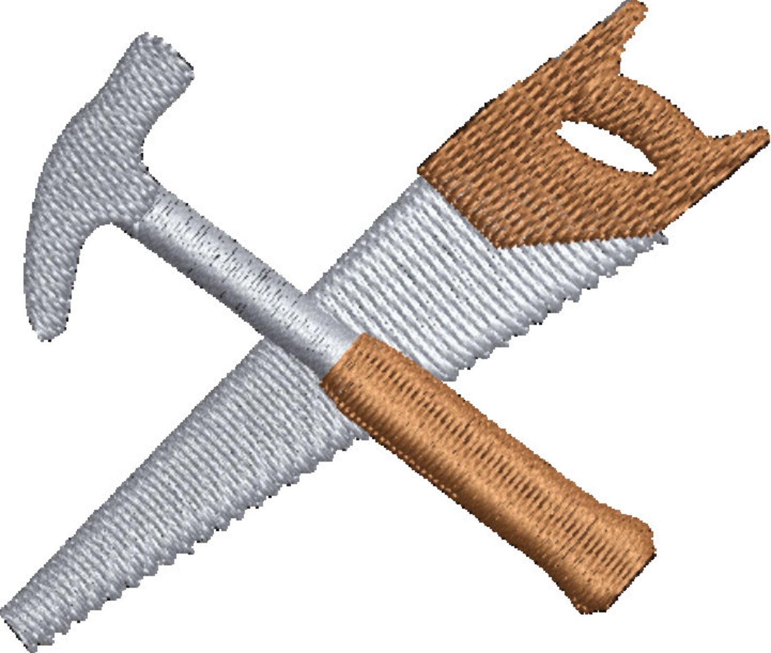 Tools Embroidery Design. Hammer. Saw | Etsy