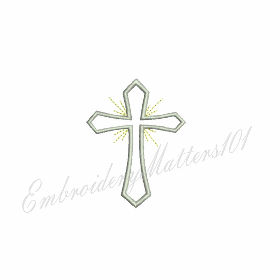 Small Cross Embroidery Design - Etsy