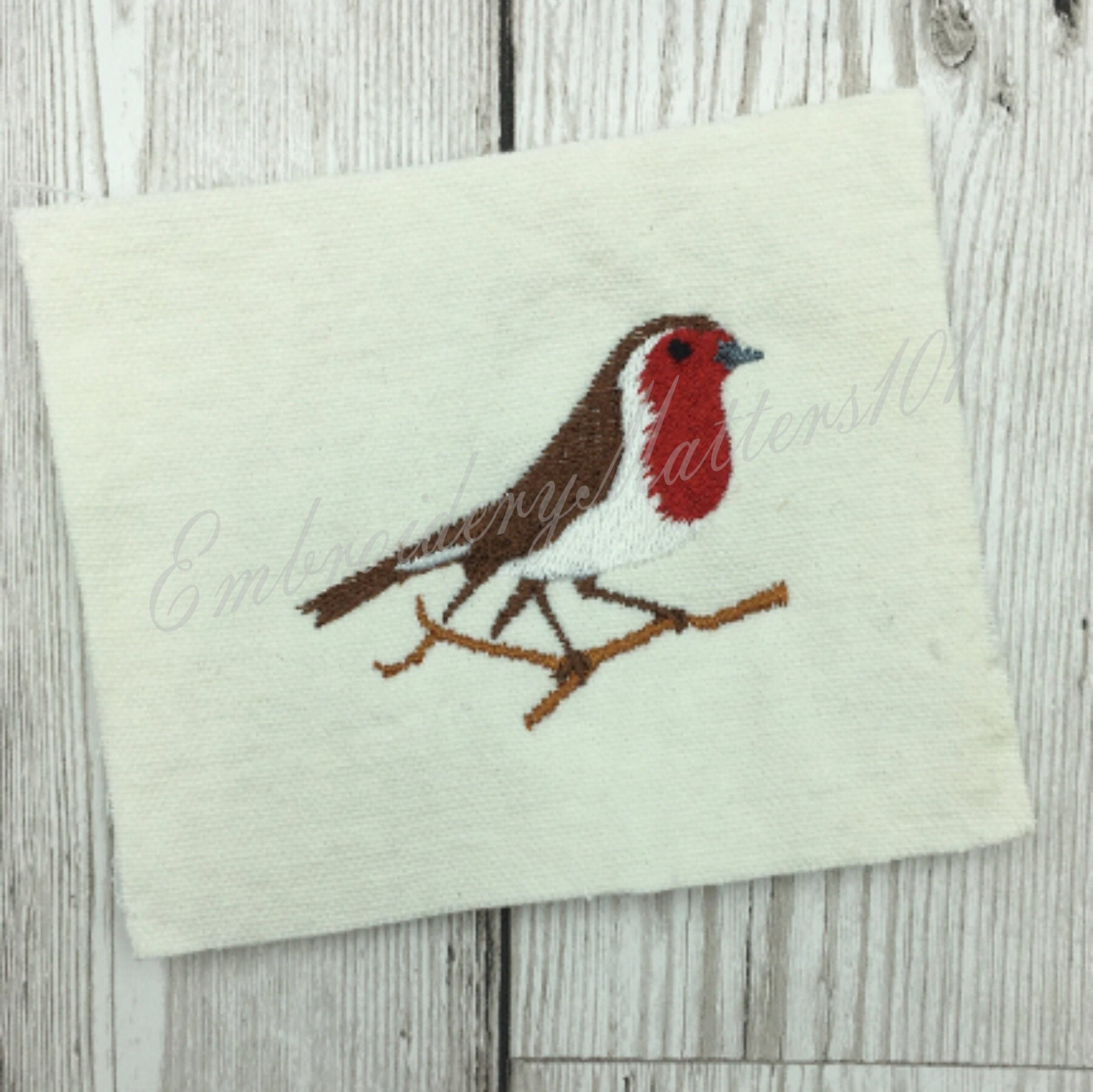 Robin Embroidery Design - Etsy Ireland