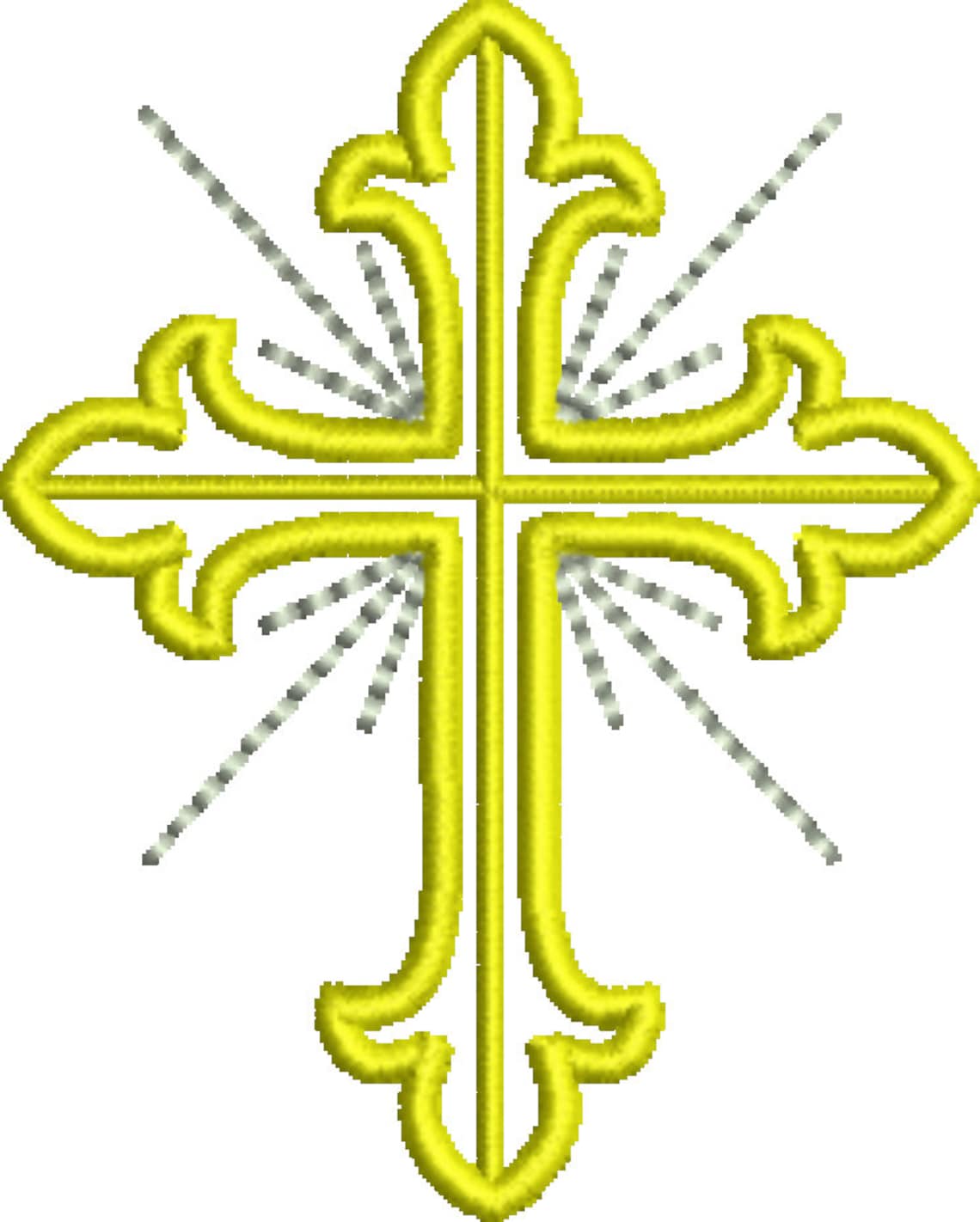 Cross embroidery design. | Etsy