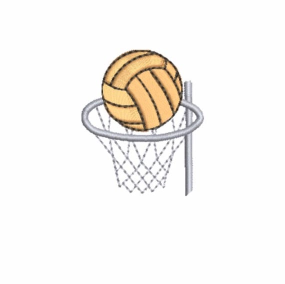 Netball Embroidery Design | Etsy UK
