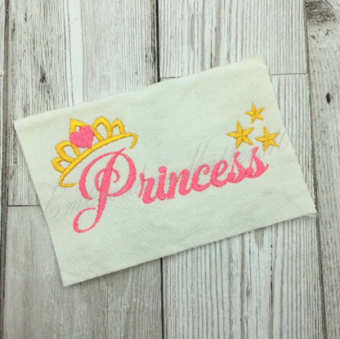 Princess Embroidery Design - Etsy