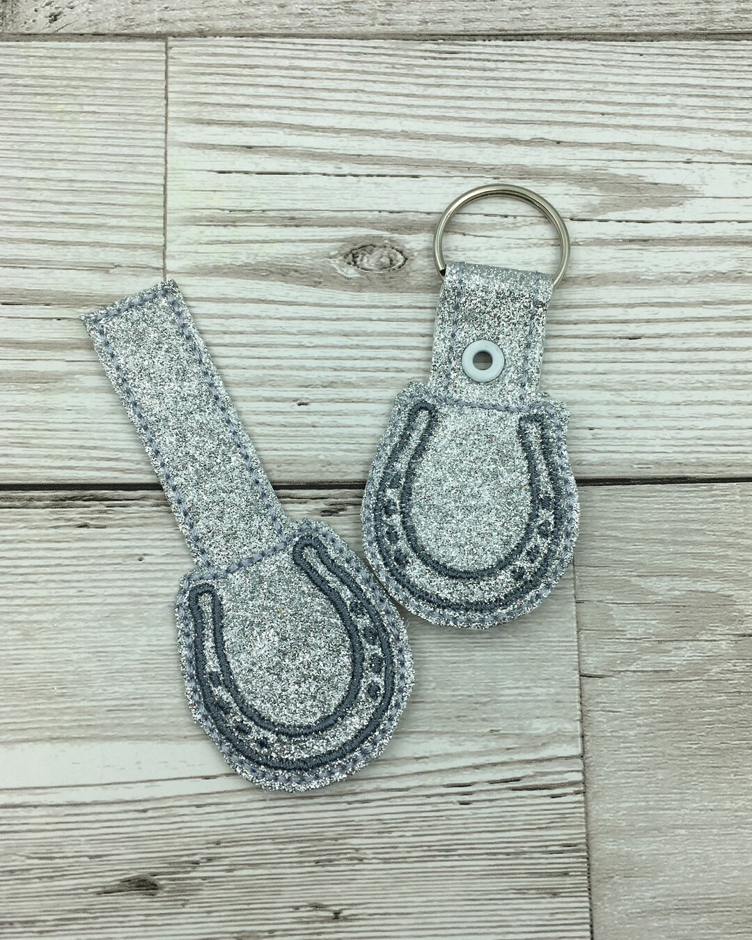 Key Fob Embroidery Design. Horse Shoe - Etsy
