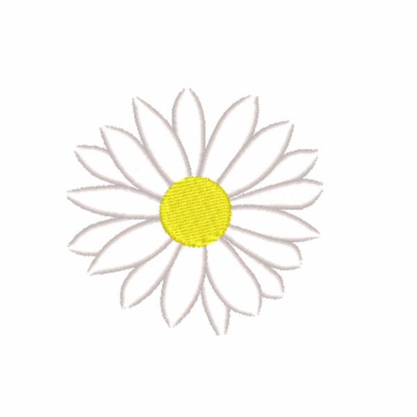 Daisy Embroidery - Etsy