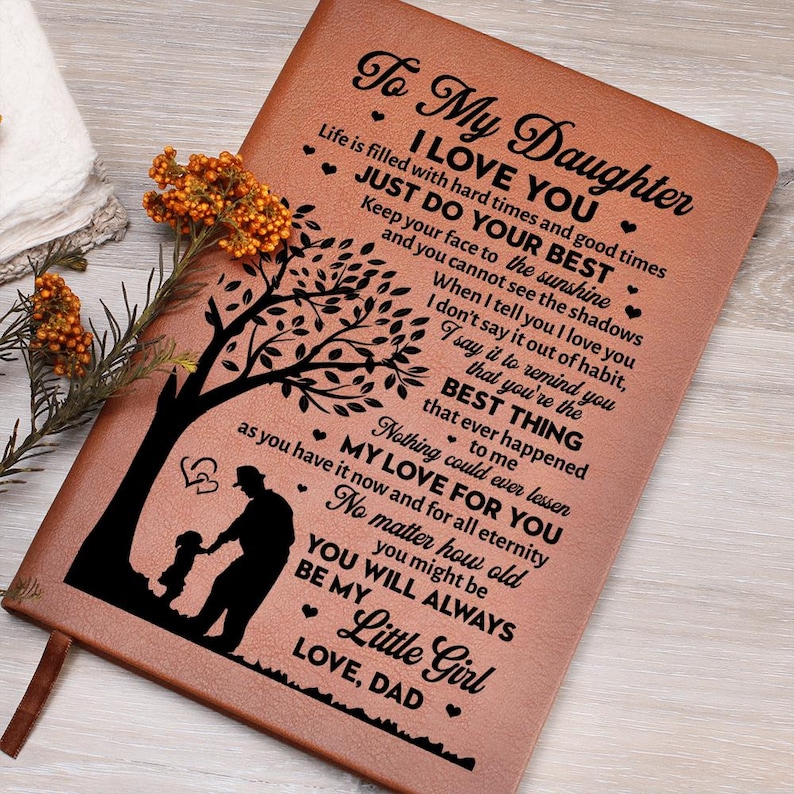Father Daughter Journal Writing Book for Daughter Birthday Gift From ...