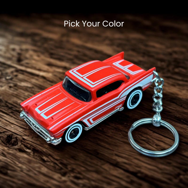 Hot Wheels Keychain - Etsy