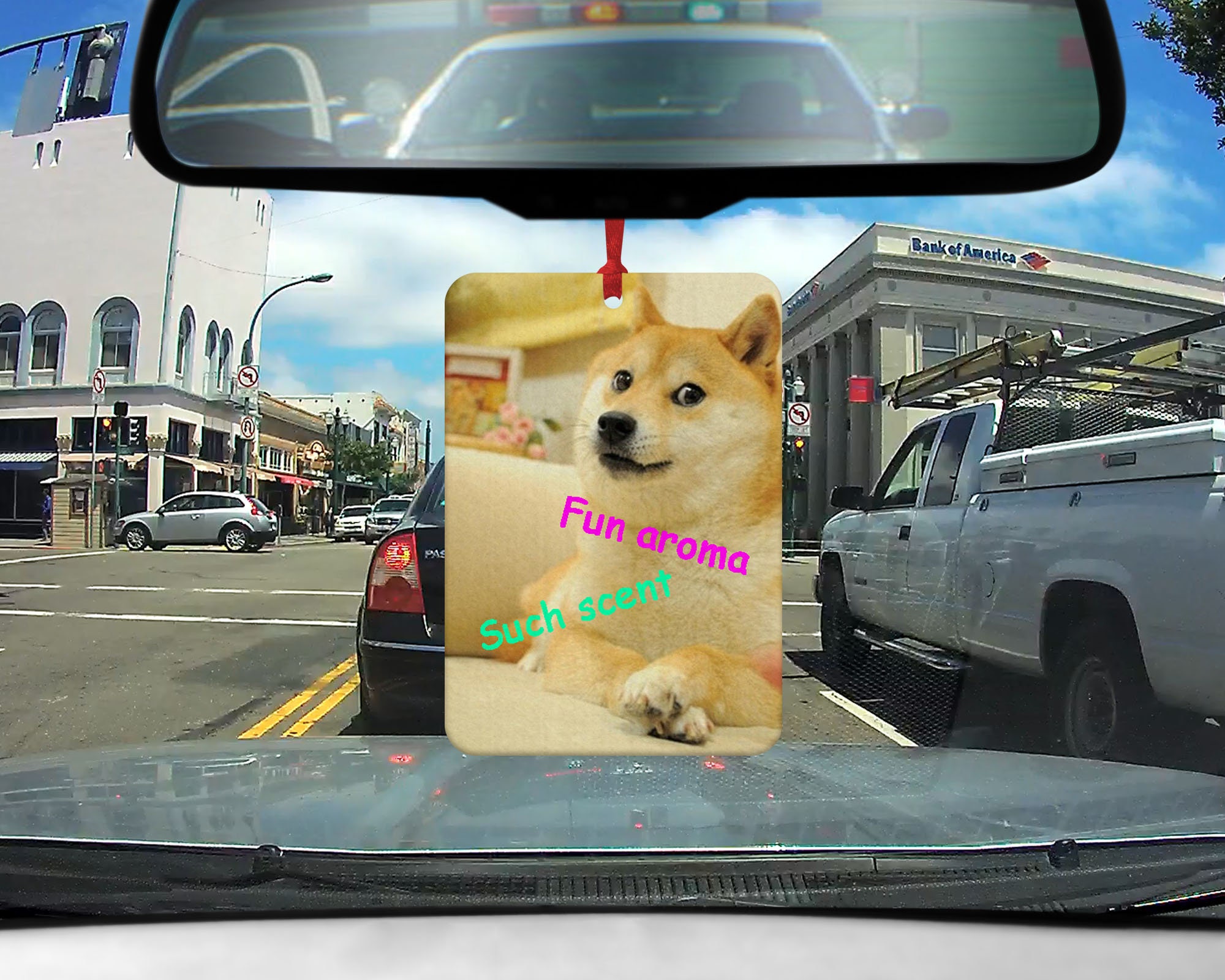 Doge Shibe Car