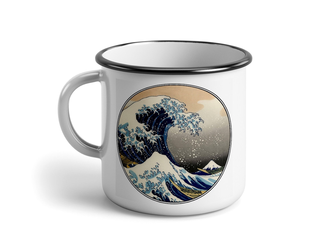 The Great Wave off Kanagawa Hokusai Japanese Asian Art Masterpiece ...