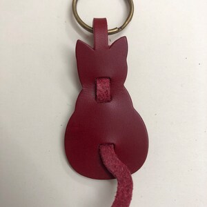 Dog and Cat Key Rings - Genuine Leather - Etsy UK