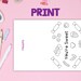 Printable Cute Sweetie Colour in Card / Kids Valentines Colouring Pun ...