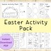 Printable Easter Activity Pack / Instant Download Kids Activity - Etsy