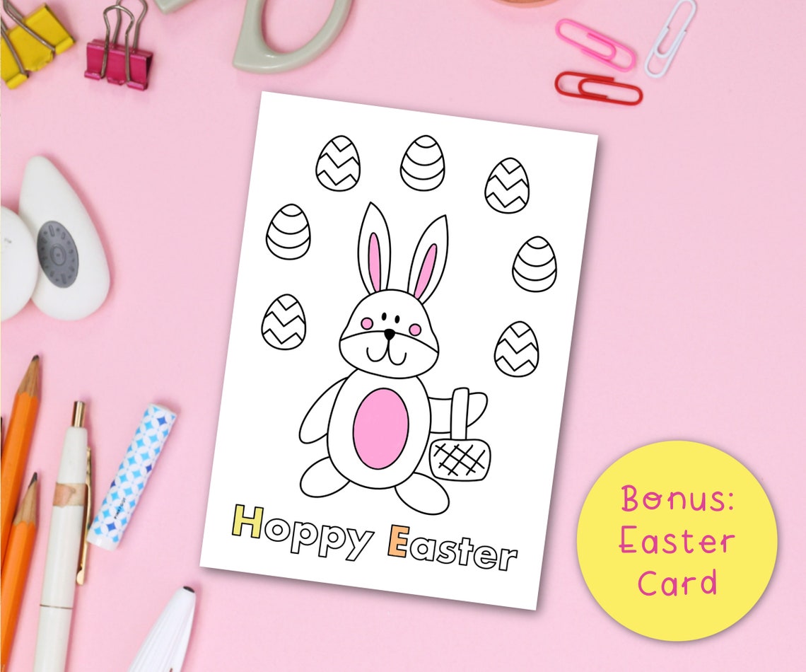 Printable Easter Activity Pack / Instant Download Kids | Etsy