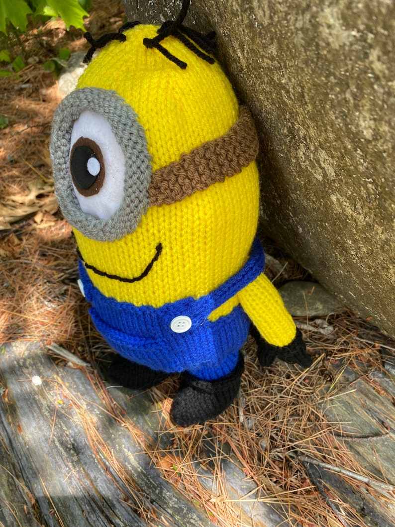 Stuart // Stuart the Minion // Stuart From Despicable Me // Knitted ...