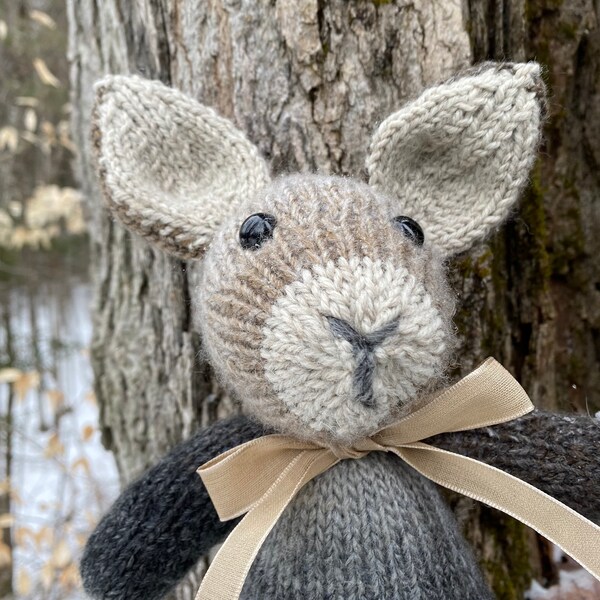 Knit Bunny - Etsy