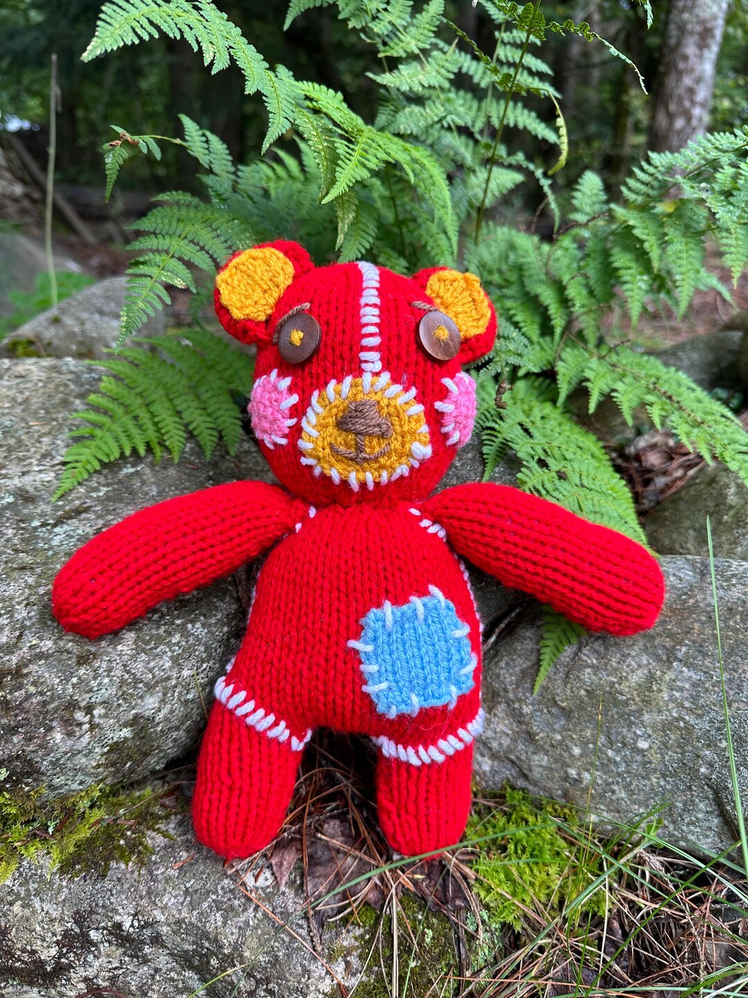 Cocomelon Bear // Jjs Bear From Cocomelon // Jjs Bear // Red Teddy Bear ...