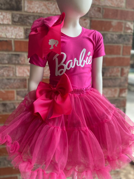 Inspired Barbie tutu set Barbie bodysuit-petty-skirt | Etsy