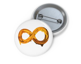 Infinity Symbol Pin | Etsy