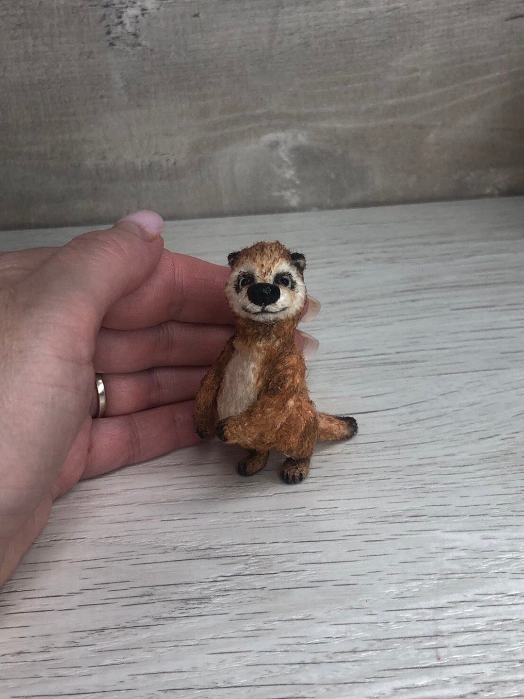A Collectible Meerkat Toy for Small Animal Lovers. - Etsy