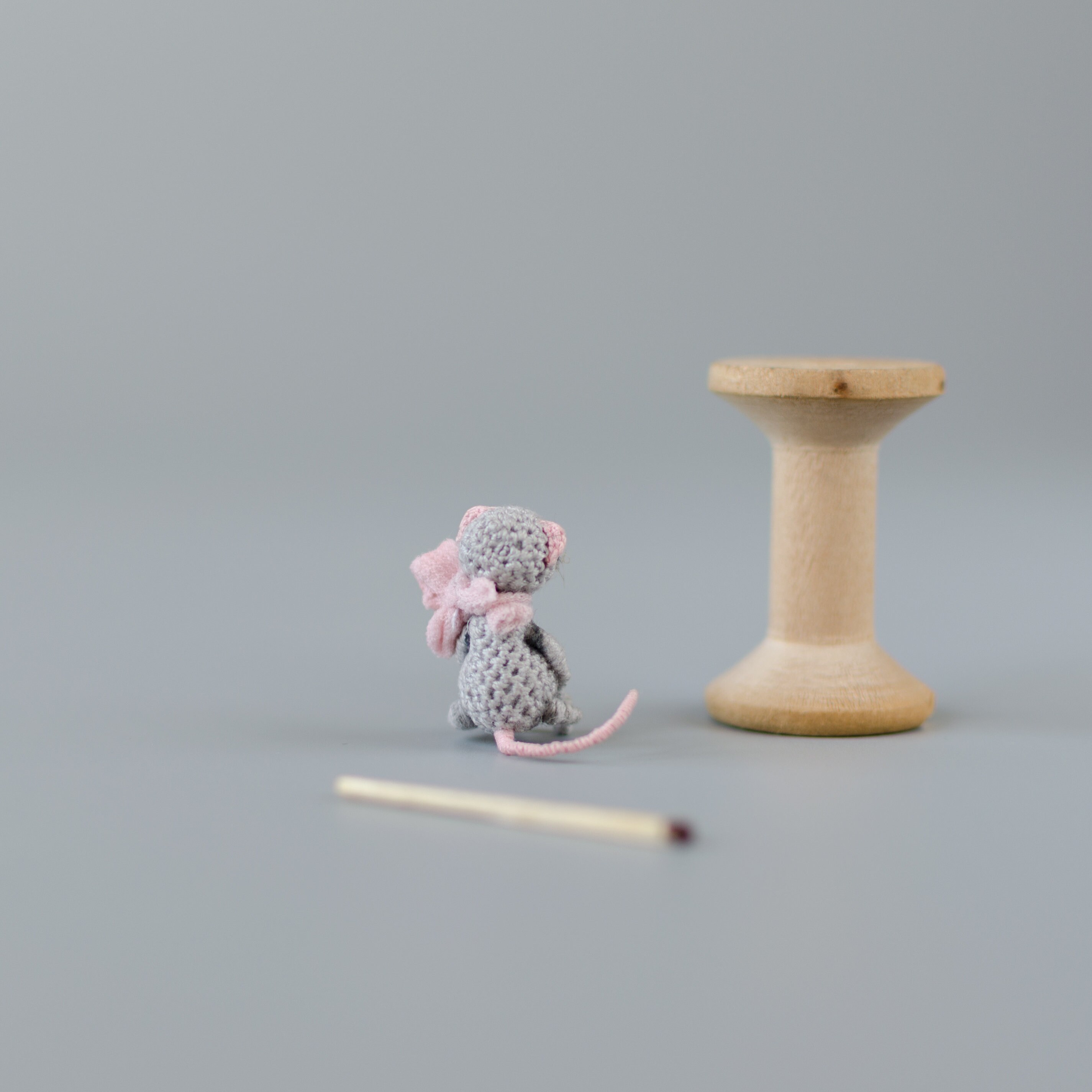 Extreme micro mouse amigurumi tiny mouses toys for dollhouse | Etsy